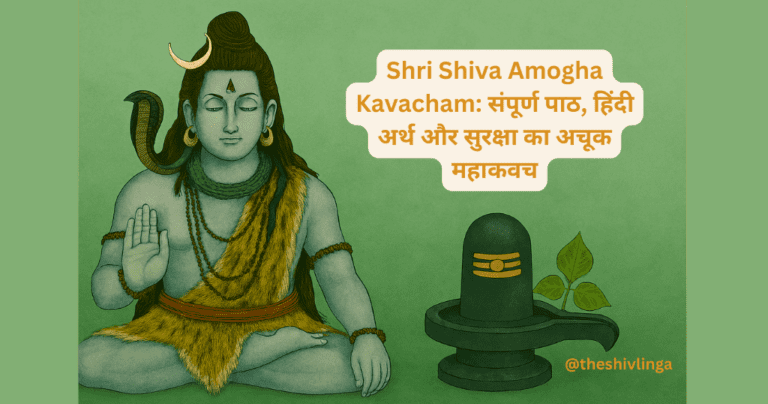 Shiva Manasa Puja Lyrics & English Meaning | theshivling